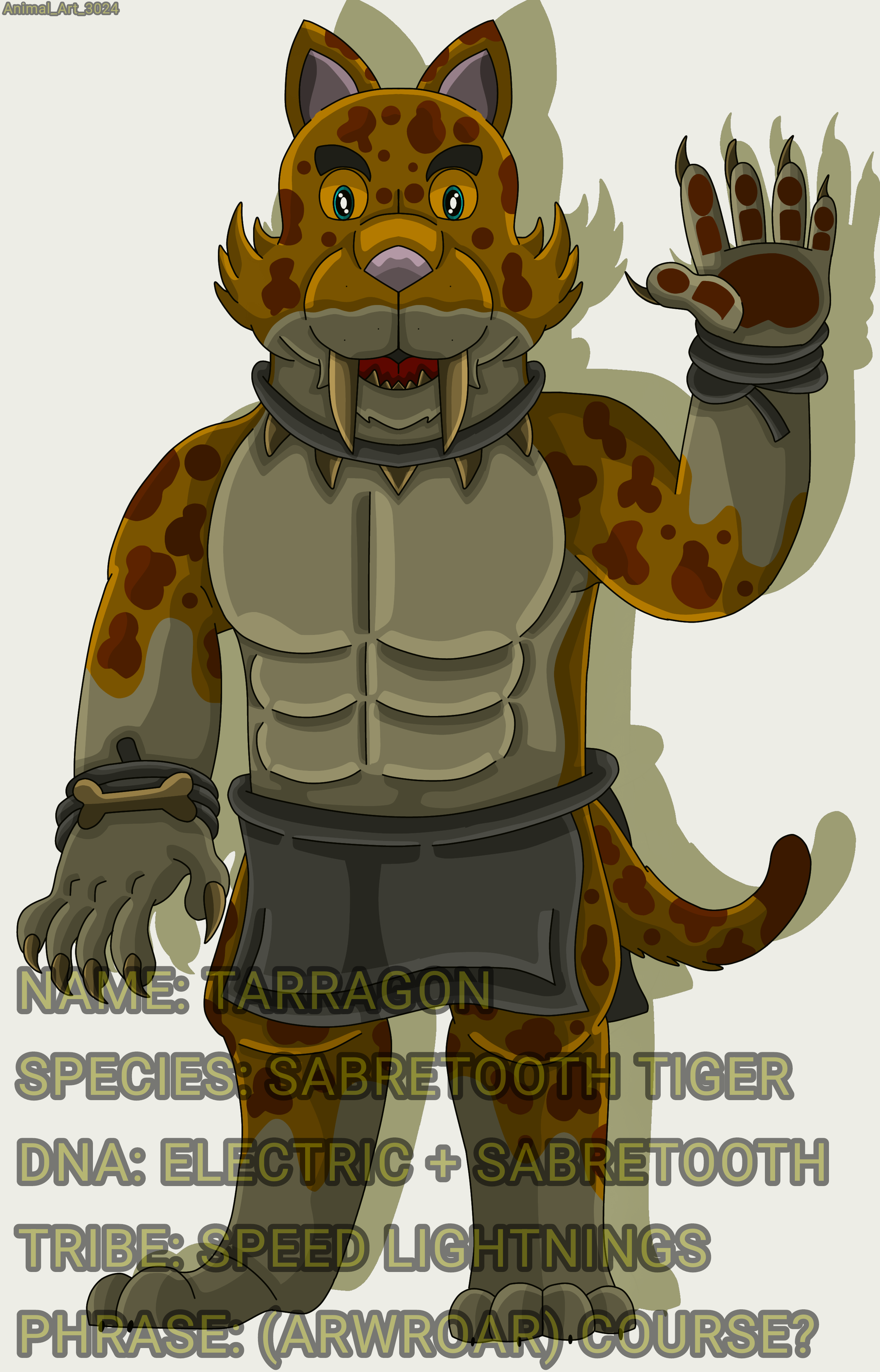 Tarragon Electric + sabretooth - ibisPaint