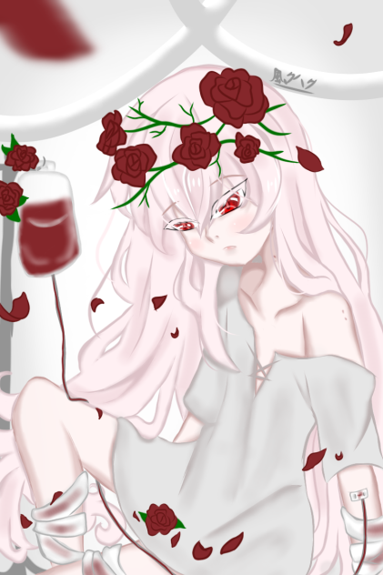 blood rose - ibisPaint