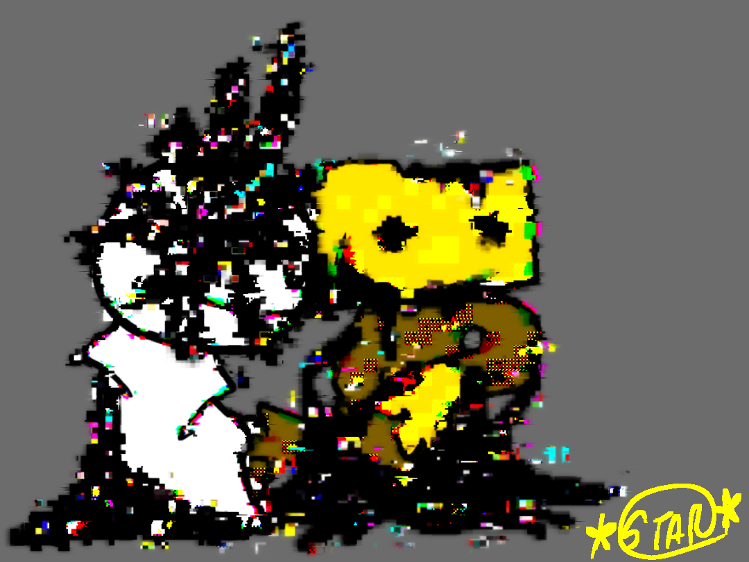 Corrupted Bob & Ron - ibisPaint