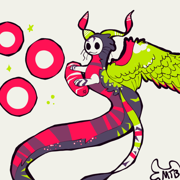 SENIL [Creature OC] V2 - ibisPaint