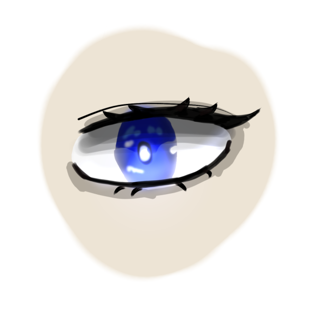 blue eyes - ibisPaint