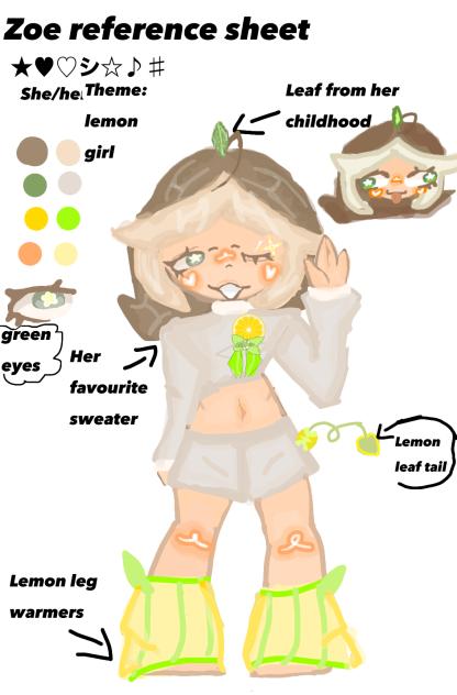 Zoe ref sheet - ibisPaint