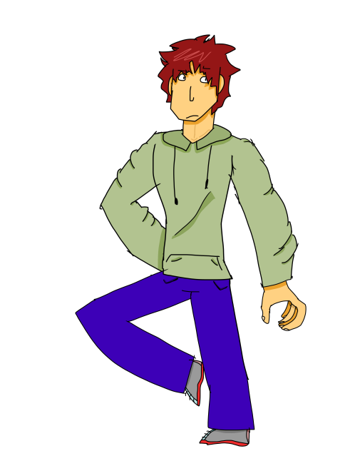 Some man Red hair - ibisPaint