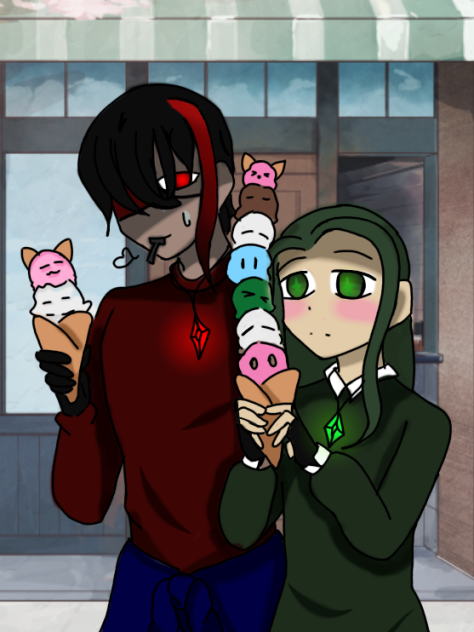saka and zoe - ibisPaint