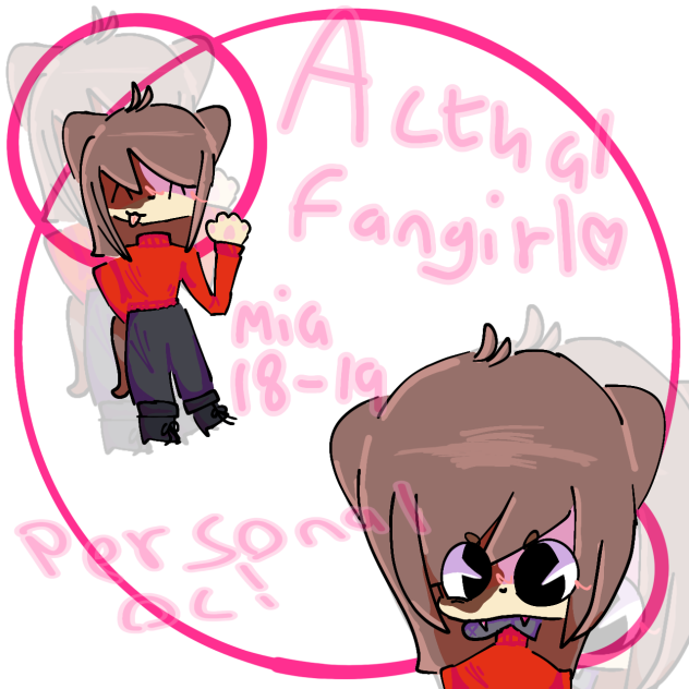 Fangirl oc - ibisPaint