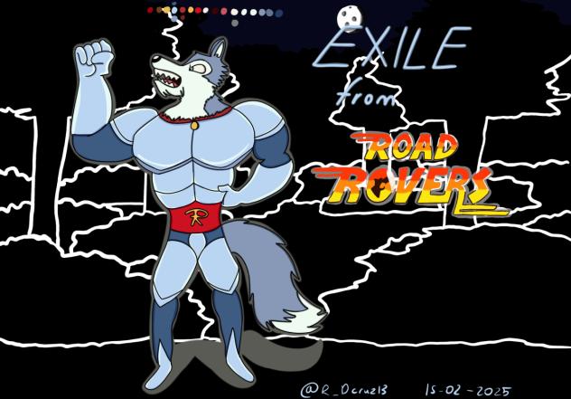 Exile, Road Rovers (artwork) - ibisPaint
