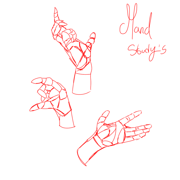Hand Studies - ibisPaint