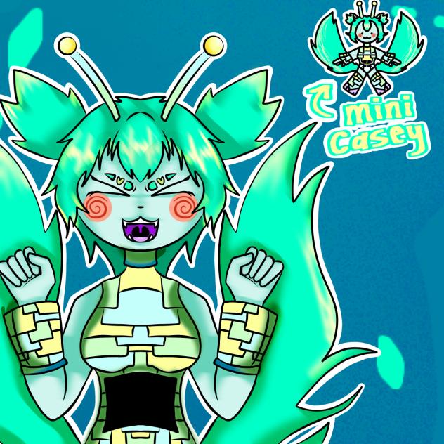 Casey If Alien - ibisPaint