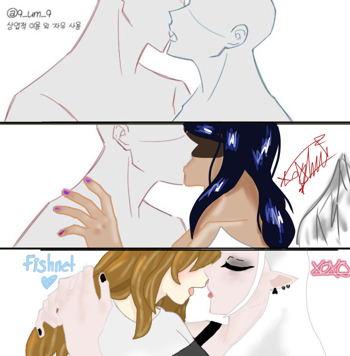 ‘Makeout’ Collaboration - ibisPaint