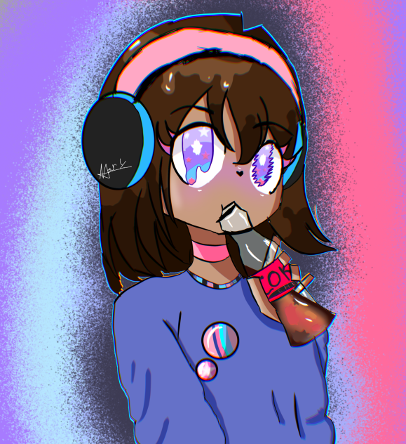 Gamer girl - ibisPaint