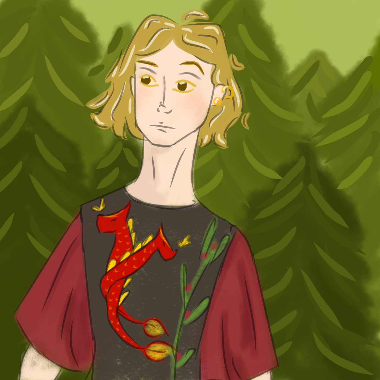 Forest guest - ibisPaint