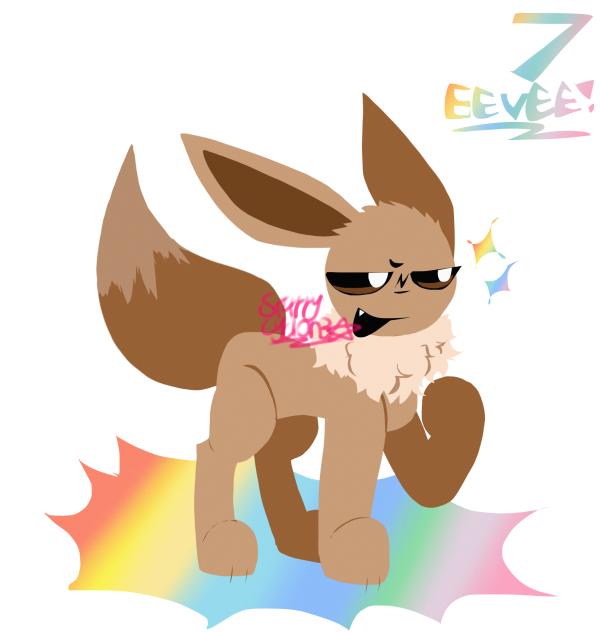 Eevee!! (7 of 9) - ibisPaint