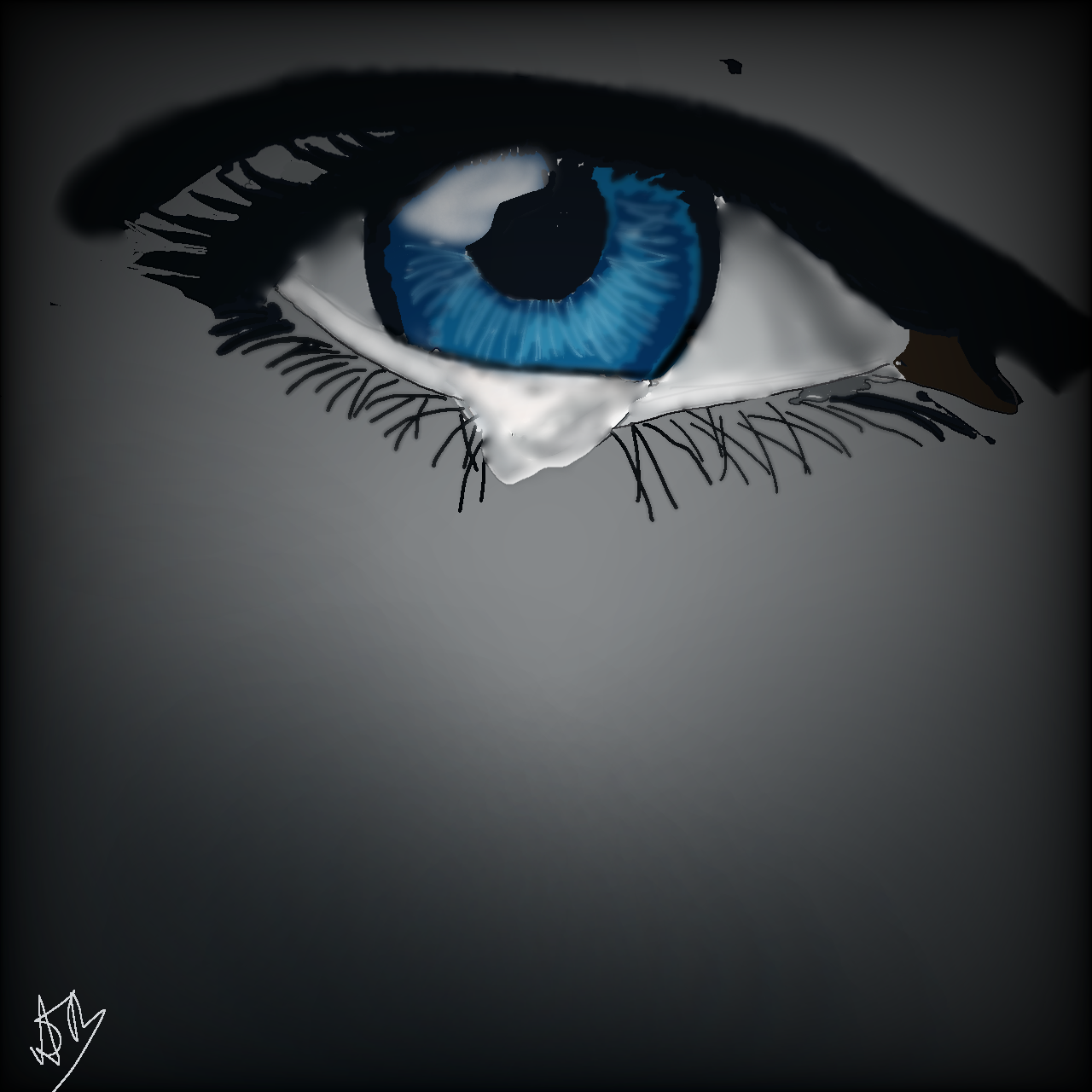 Tears were my light - ibisPaint