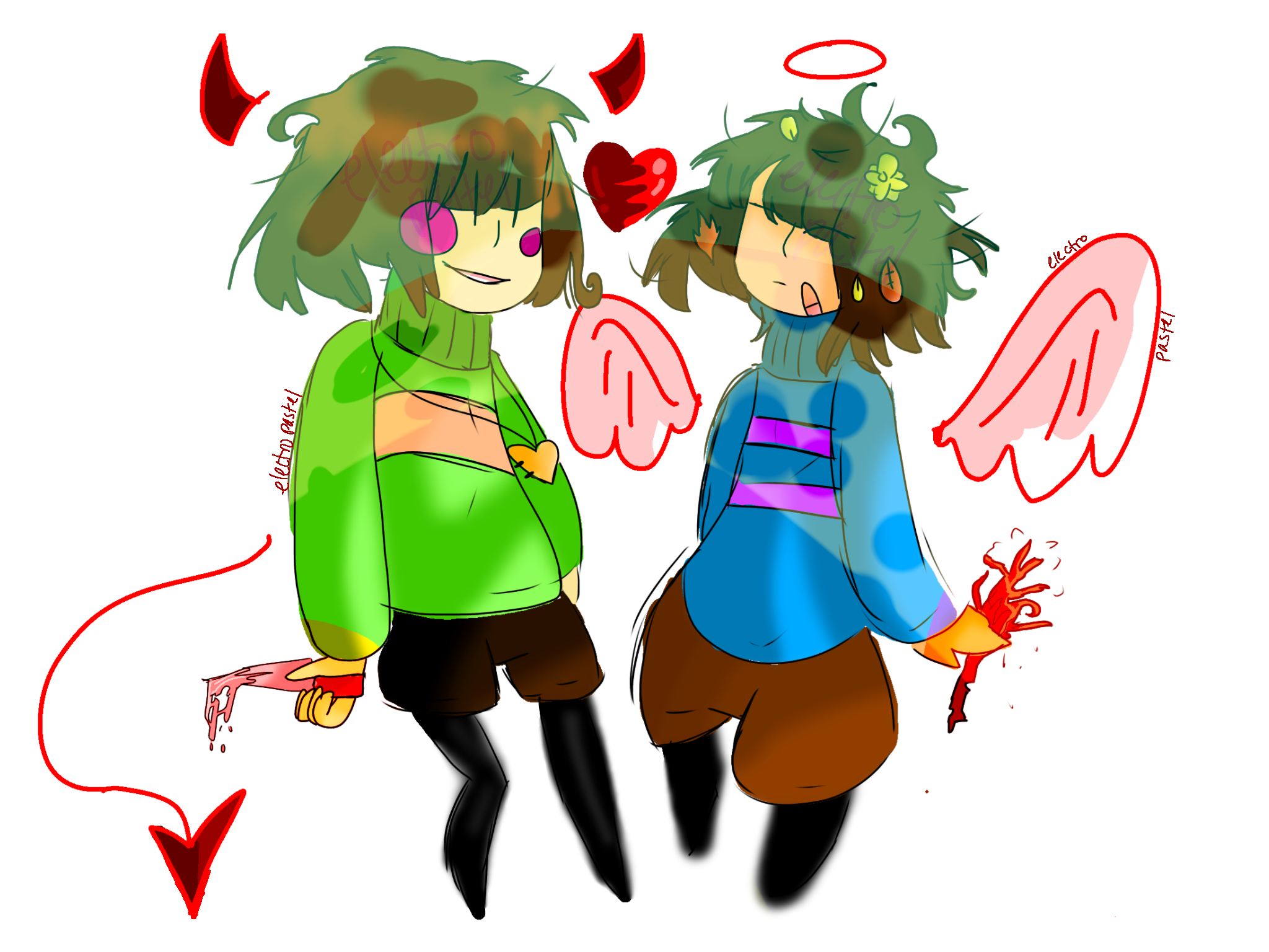 Undertale Children - ibisPaint