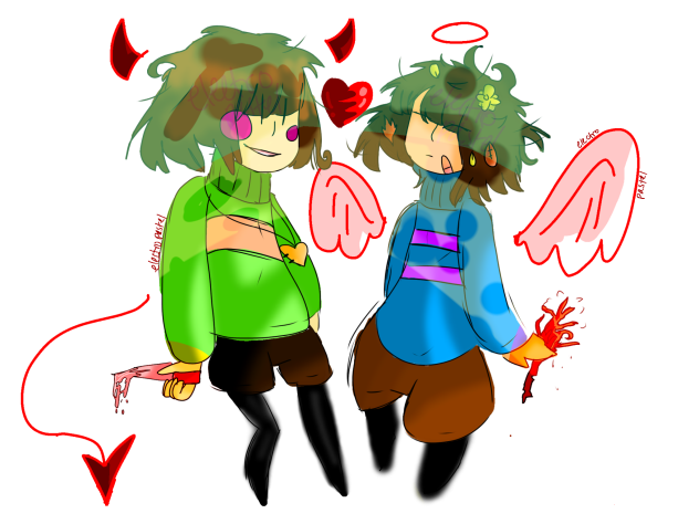 Undertale Children - ibisPaint