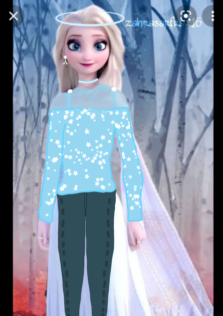 Elsa the goddess - ibisPaint