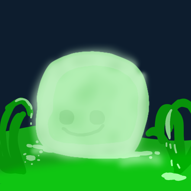 Minecraft slime - ibisPaint