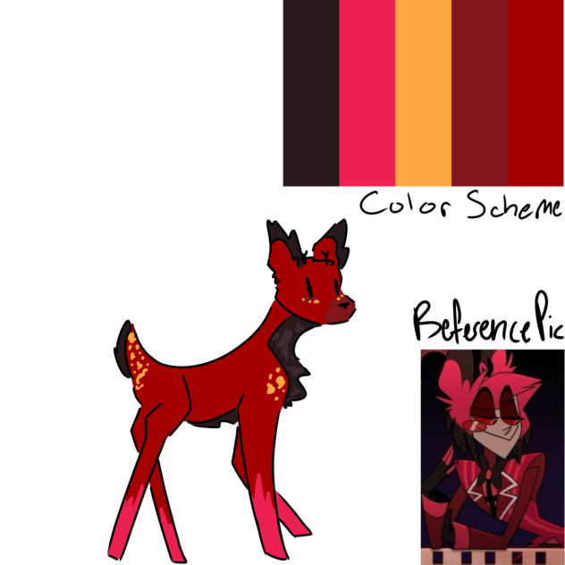 Alastor as a Deer (Hazbin Hotel.2024.05.17-16.05 - ibisPaint