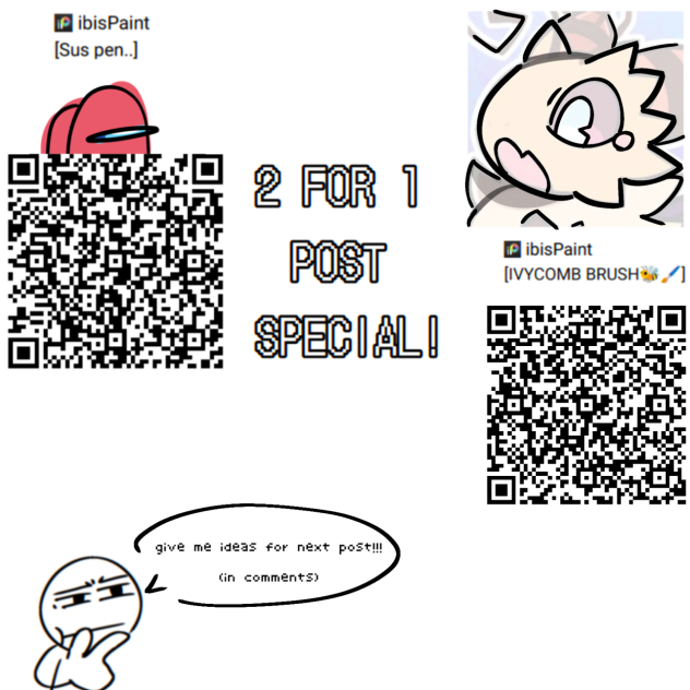2 for 1 special post! - ibisPaint