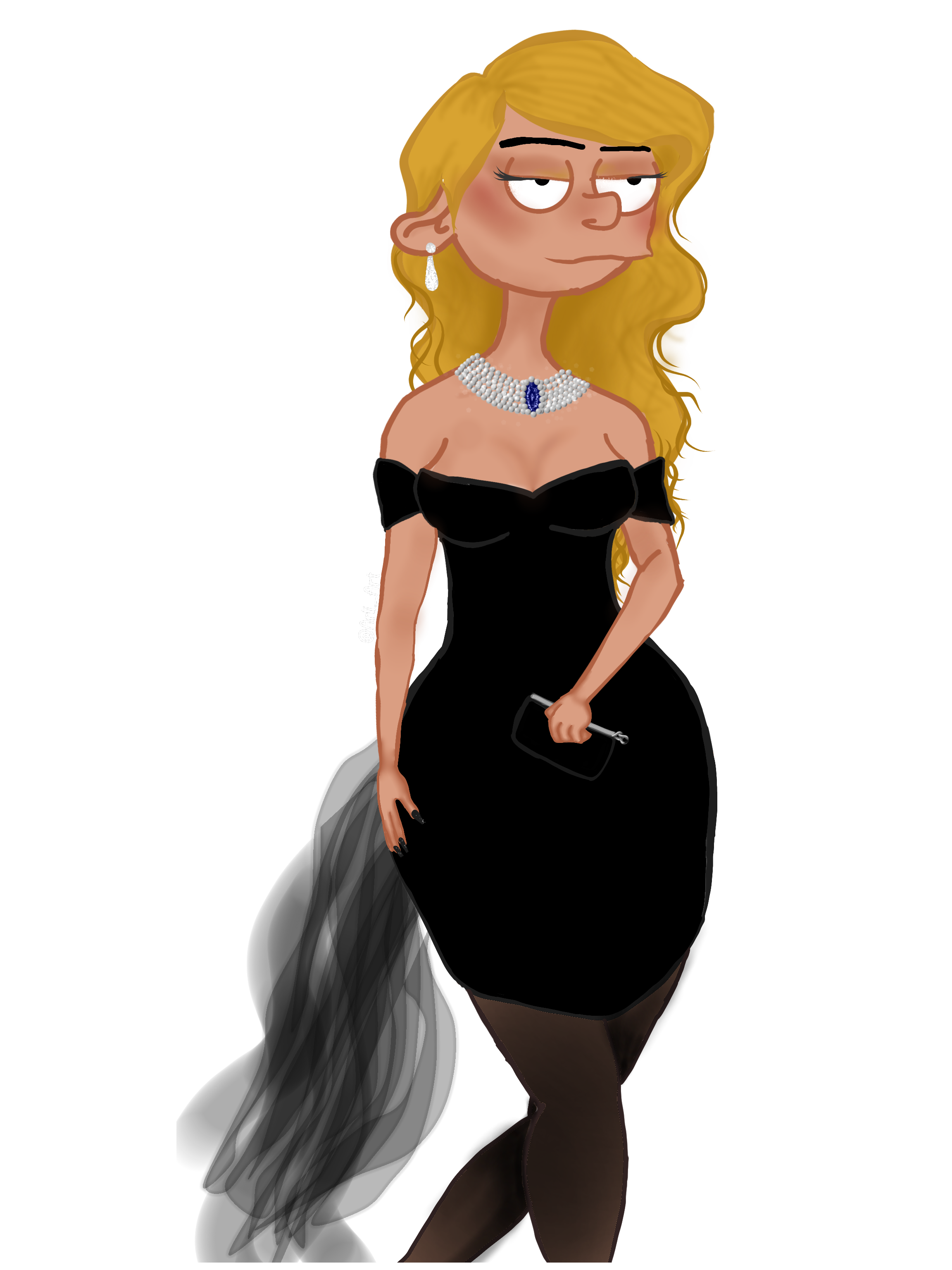Helga y el vestido de la venganza. - ibisPaint