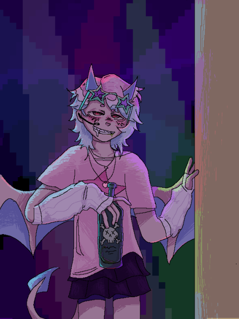 Out Clubbing - ibisPaint