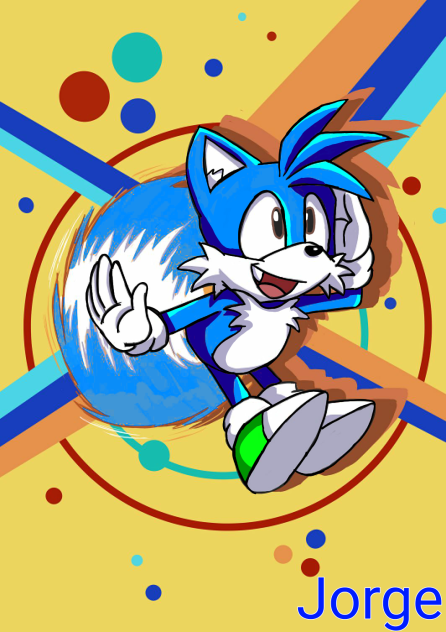 yo pero si fuera tails de sonic mania - ibisPaint
