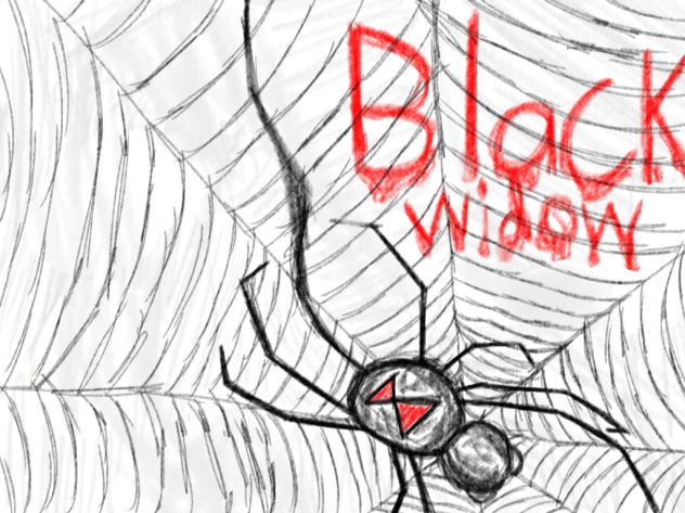 BLACK WIDOW - ibisPaint