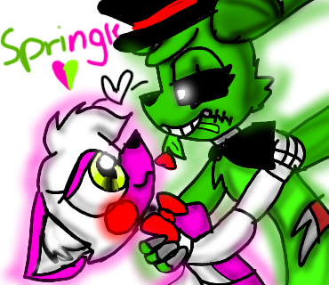 springtrap x mangle speedpaint x3 - ibisPaint