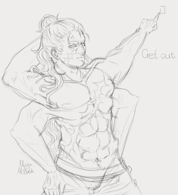 Pose study 2 - ibisPaint