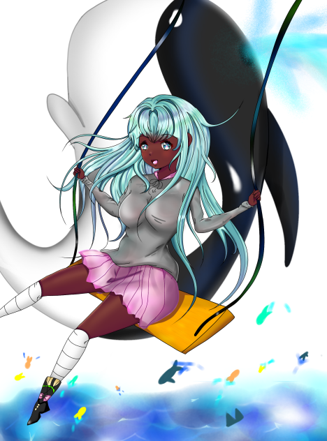 ocean swing 🐳 - ibisPaint