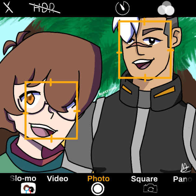 Shiro and Pidge - ibisPaint