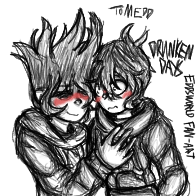 DRUNKEN DAYS, EDDSWORLD TOMEDD - ibisPaint