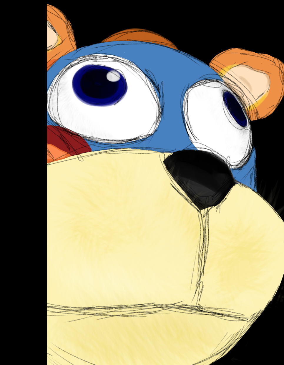 glamrock fred plush - ibisPaint