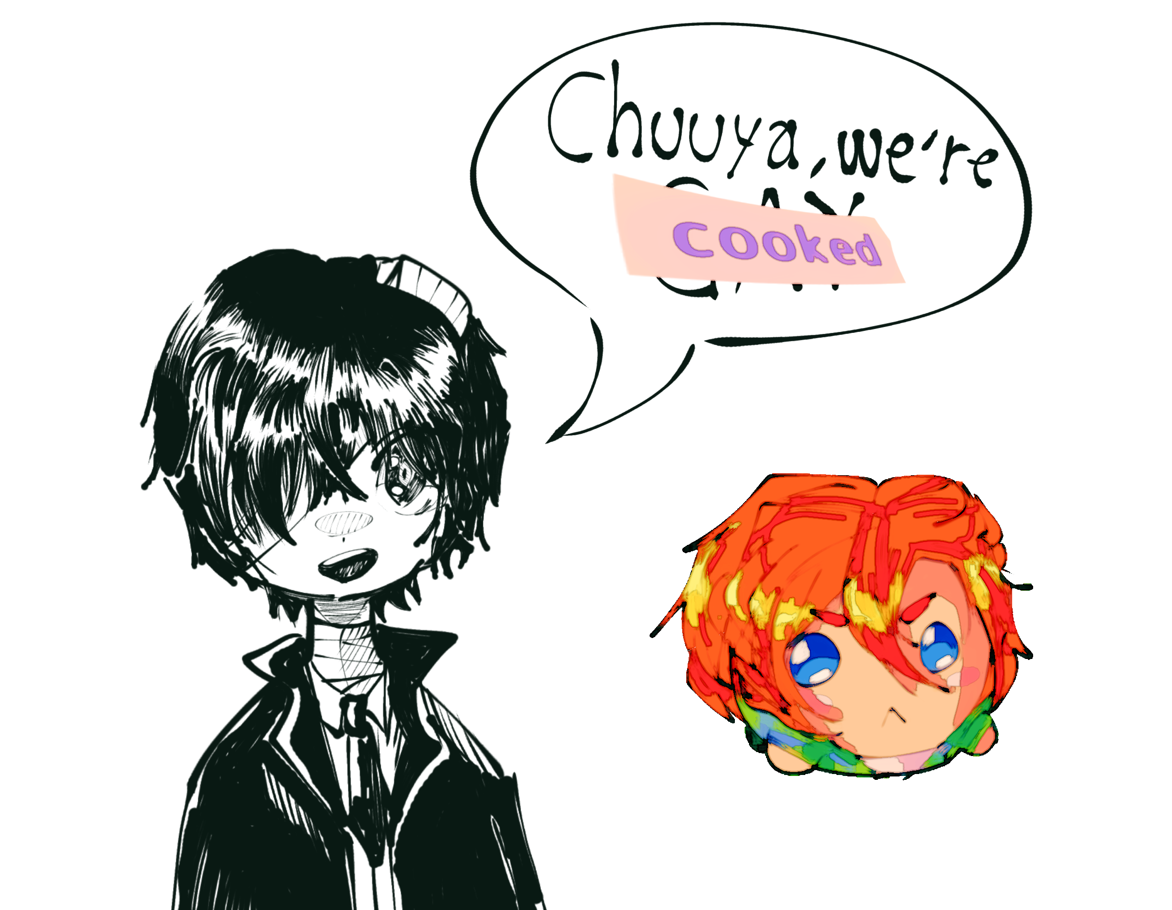 We're cooked - ibisPaint