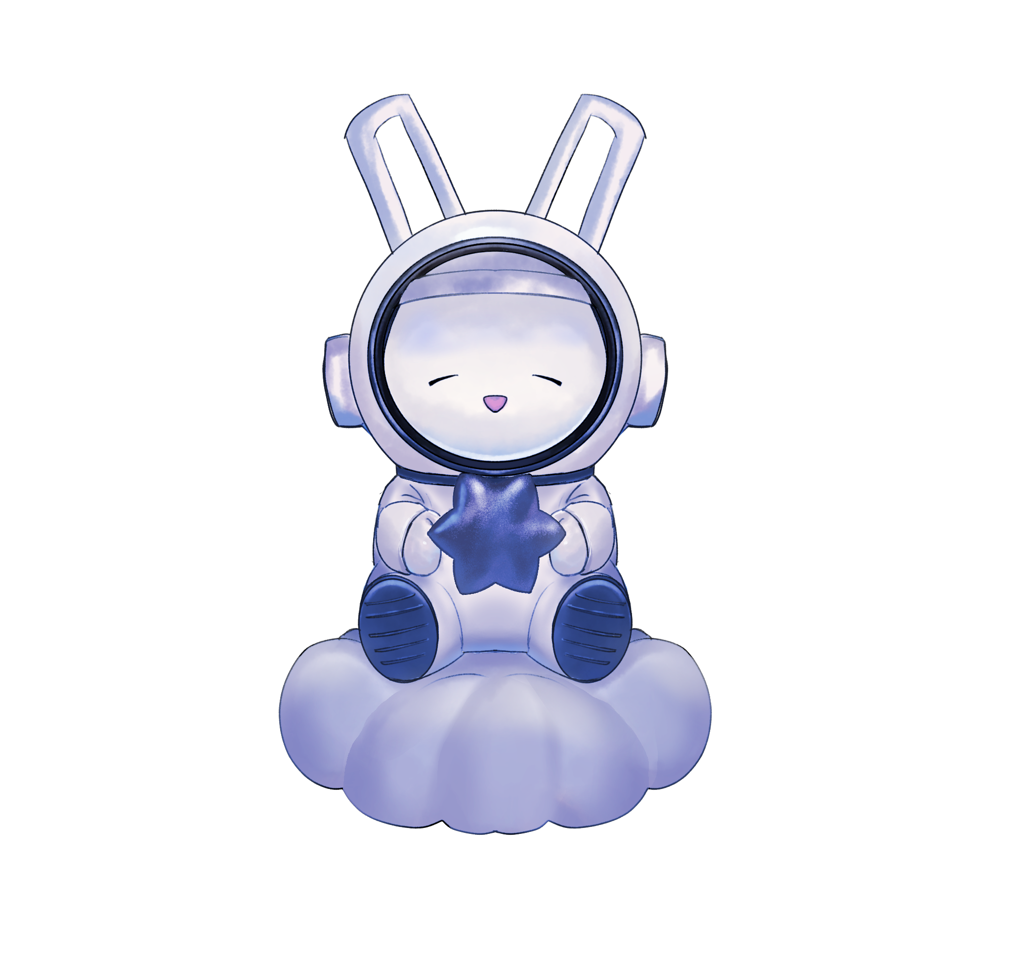 Space bunny - ibisPaint