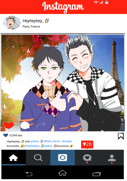 BokuAka haikyuu - ibisPaint