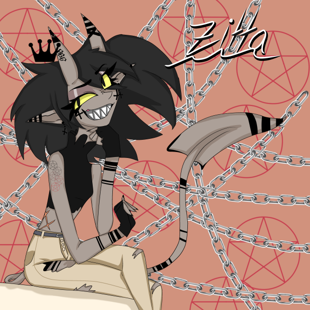 Helluva boss oc(Ziłła) - ibisPaint