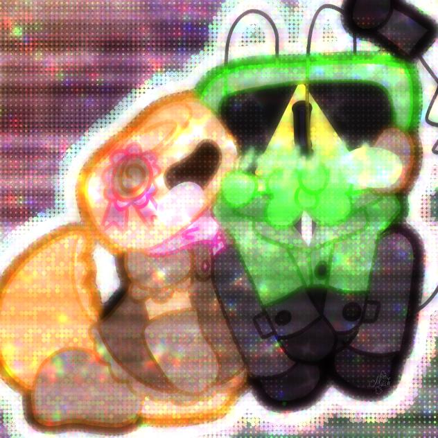 Through the Static a Flustered Mess - ibisPaint