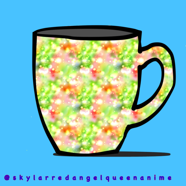 Pretty Light Light Colorful Cup - ibisPaint