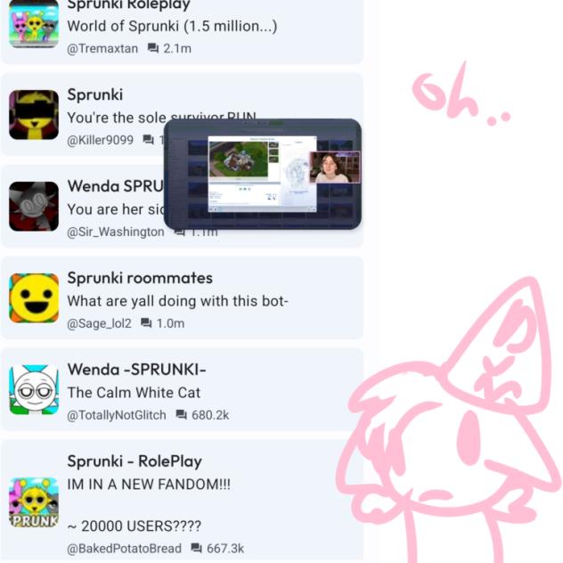 so there's c. ais of sprunki - ibisPaint