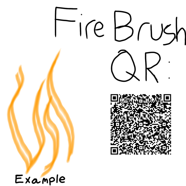 Fire brush - ibisPaint