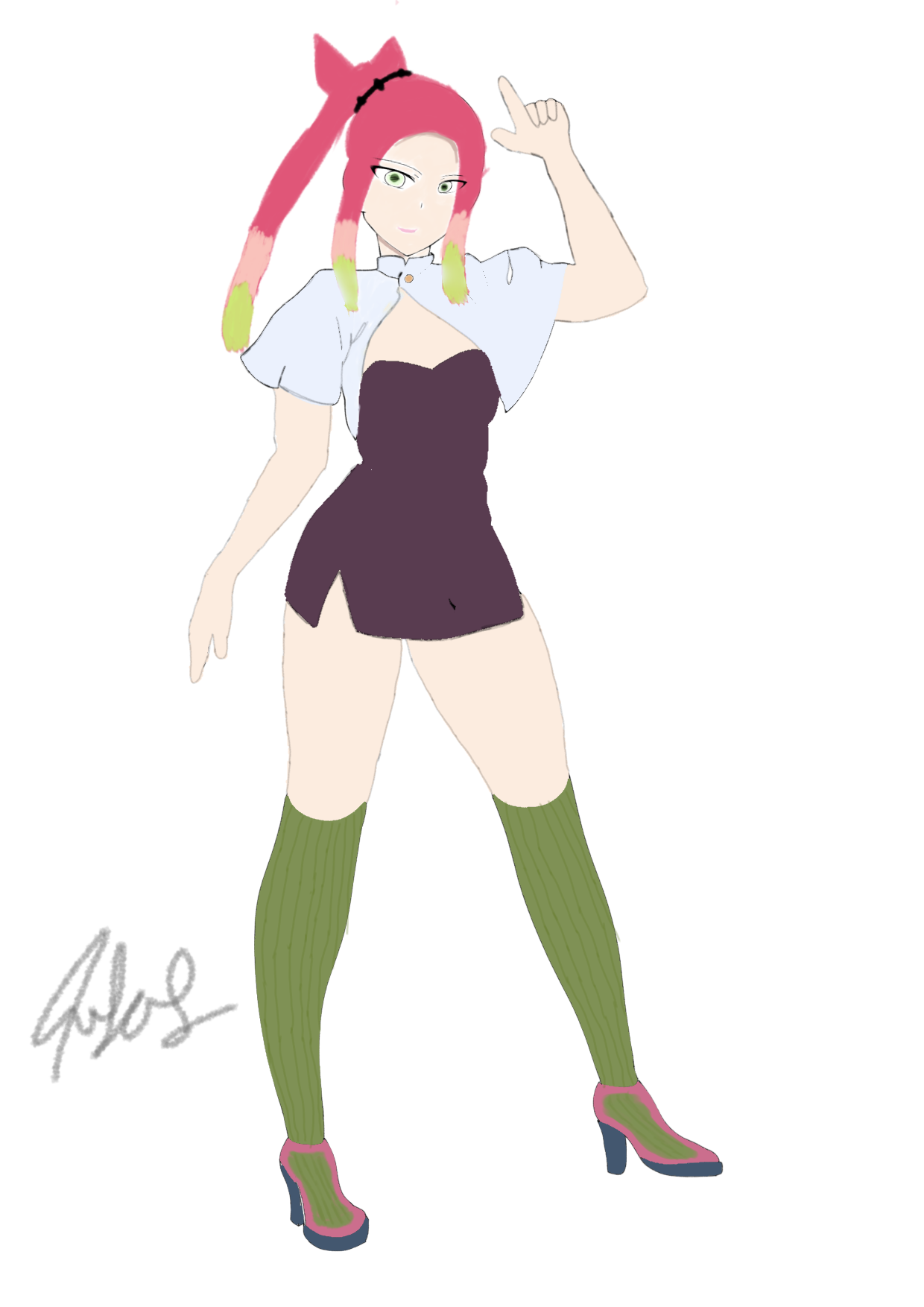 Lee Mina Pose - ibisPaint