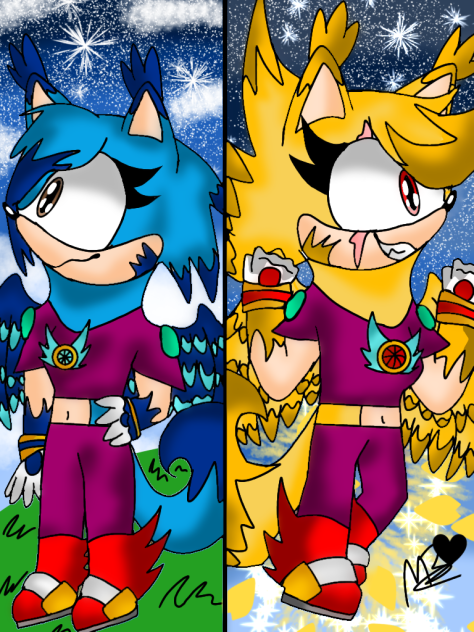 Alex and super Alex - ibisPaint