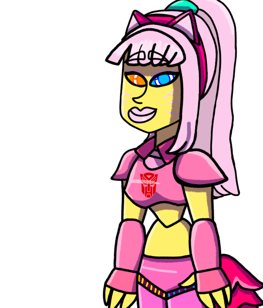 TF Cyberverse transformersona - ibisPaint