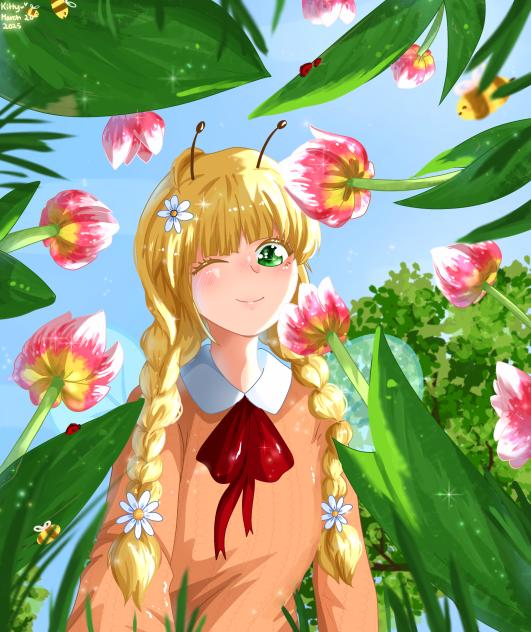 🌱🐝🌷Spring Time🌷🐝🌱🩵 - ibisPaint