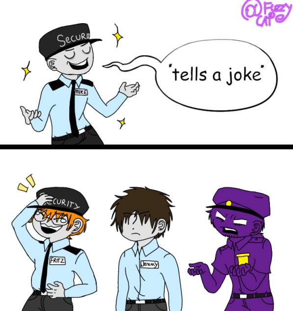 When Mike tells a joke. - ibisPaint