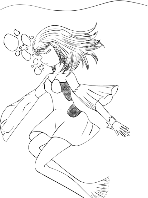 drowning - ibisPaint