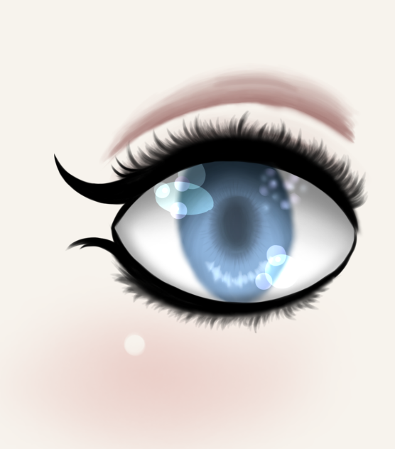 Blue eye - ibisPaint