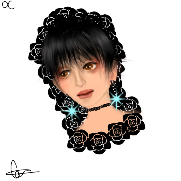 oc goth girl - ibisPaint