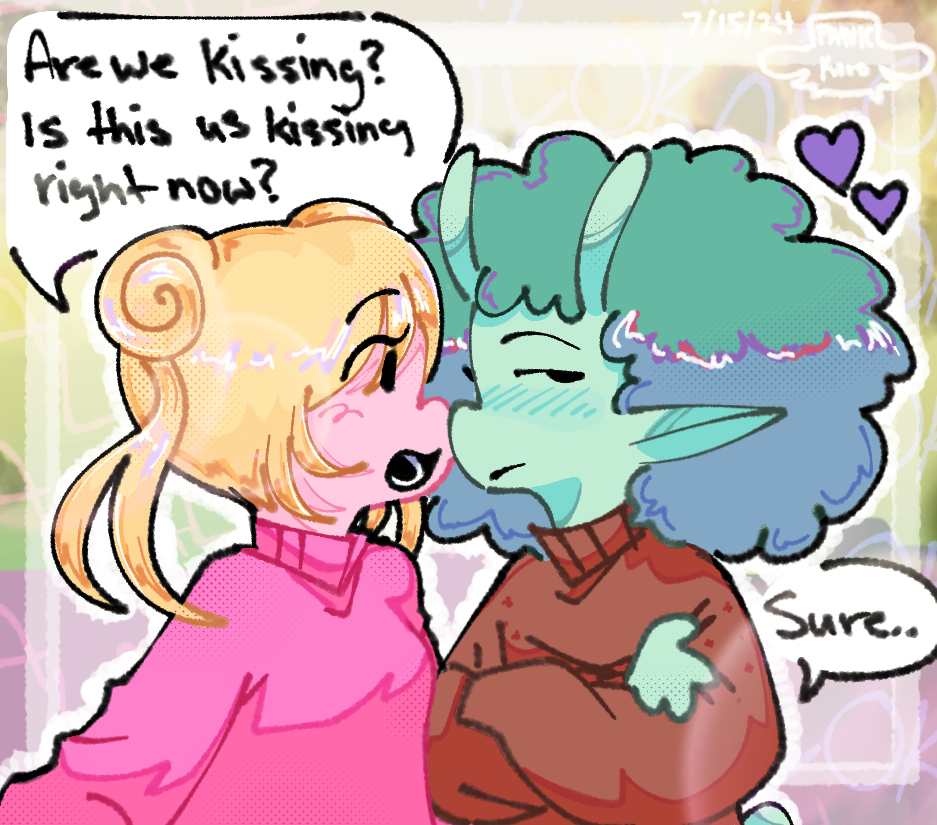 nose boop - ibisPaint